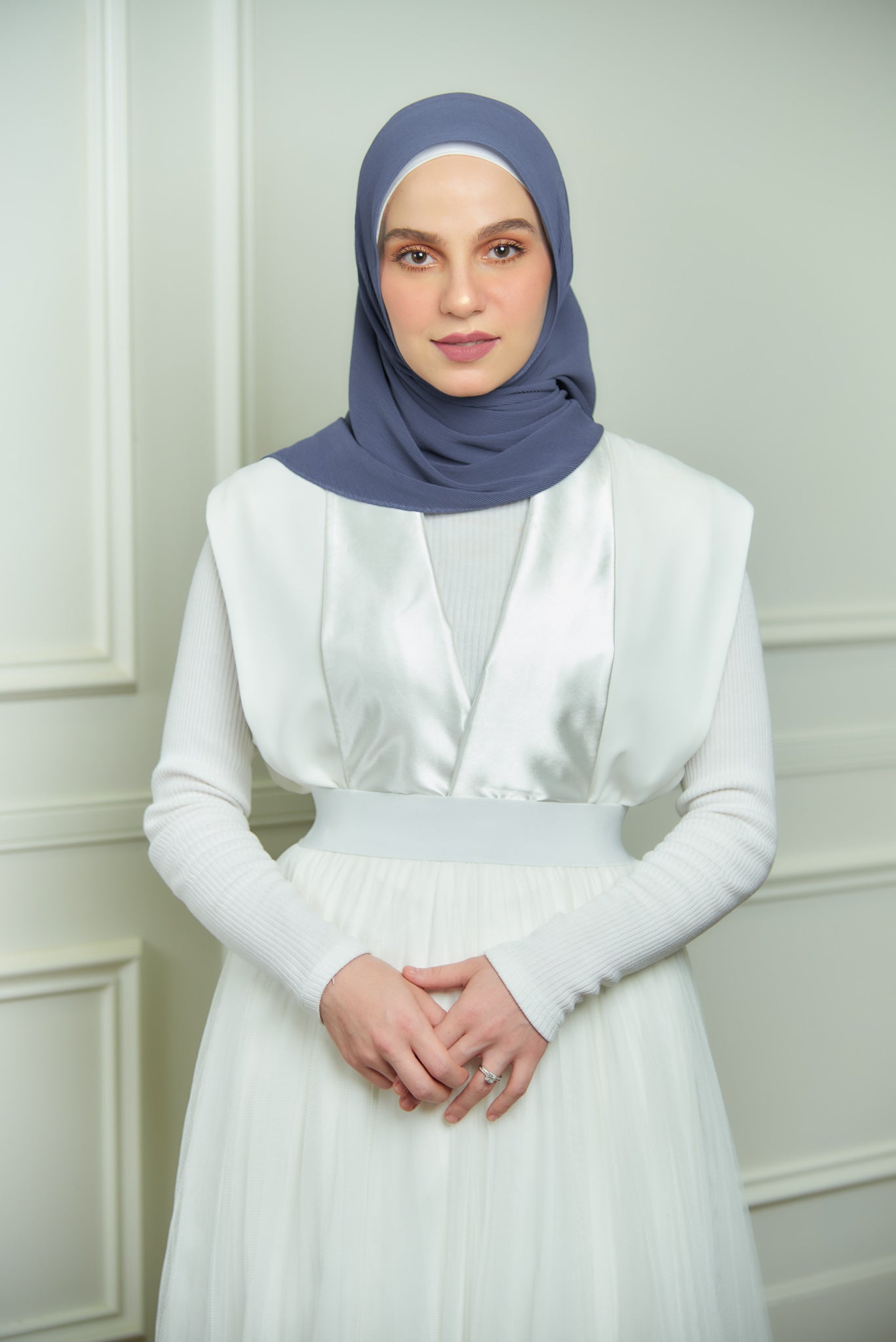 NeatPleats in Denim Blue 2.0 [As is] – Shera Lee